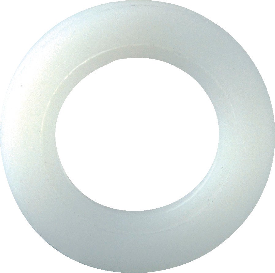 Set di 10 rondelle in nylon plastificato, H.25 x L.25 x P.3 mm | Leroy ...