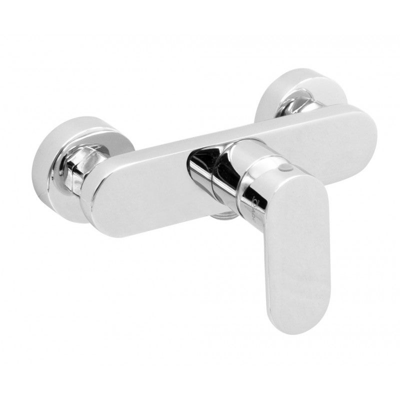 Mitigeur de douche apparent chromé complet | Leroy Merlin