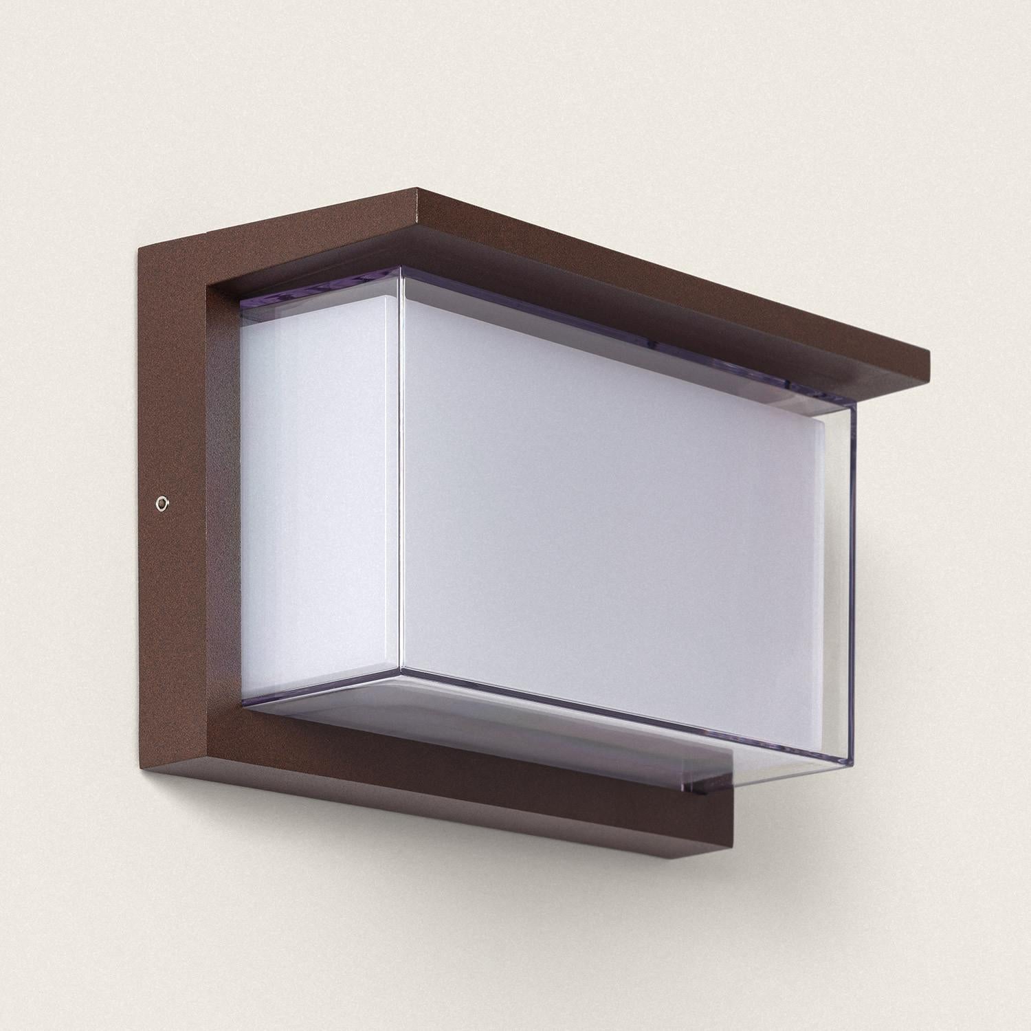 Aplique de Pared Exterior LED 12W Aluminio CCT Seleccionable Doble ...