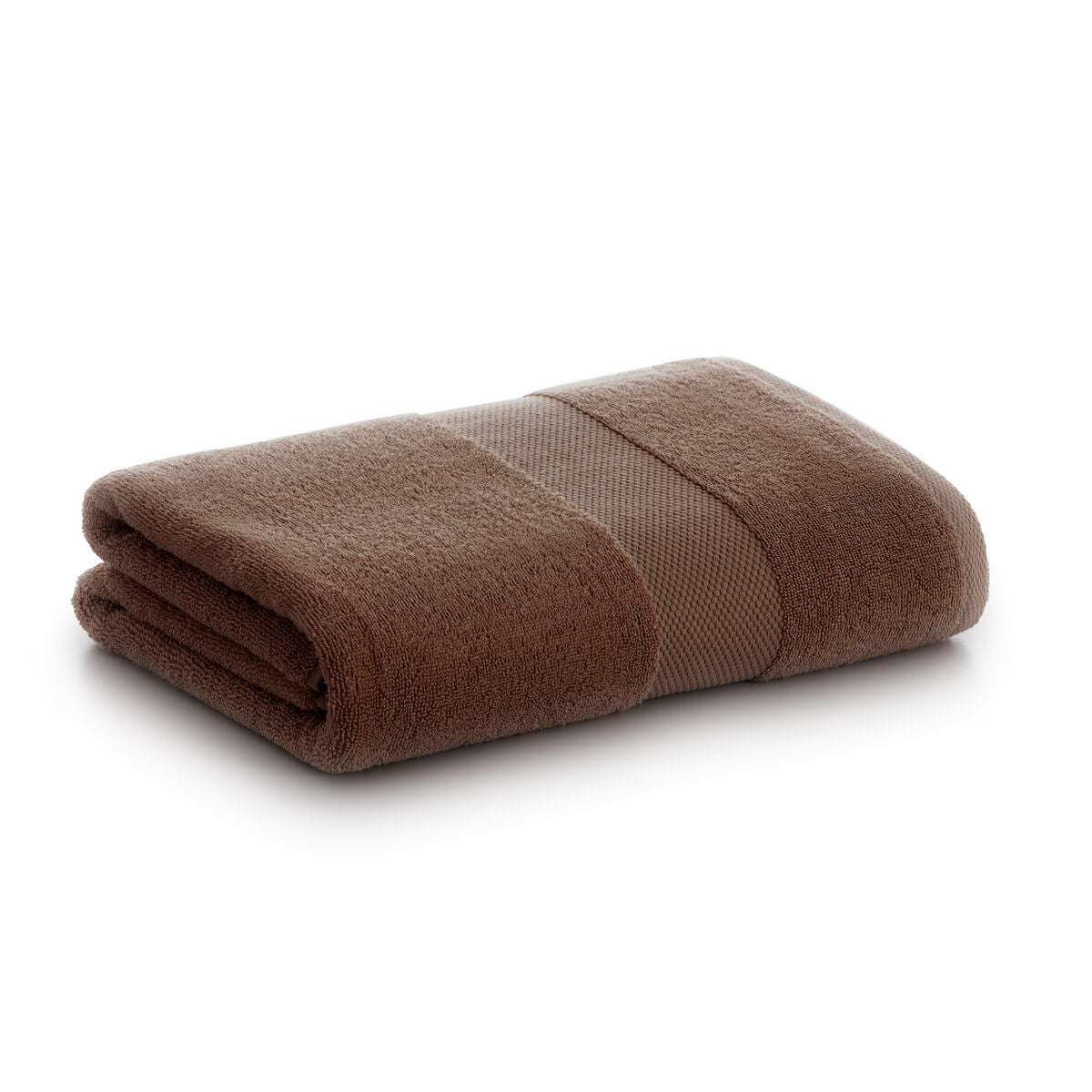 Toalla de baño Paduana Marrón Chocolate 100 % algodón 70 x 140 cm ...