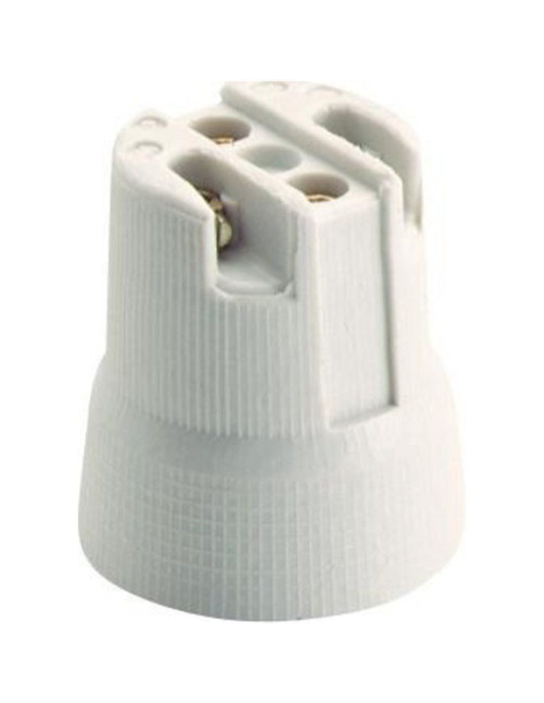 Douille porcelaine E27 4A 250V protection contre les chocs électriques sans support | Leroy Merlin
