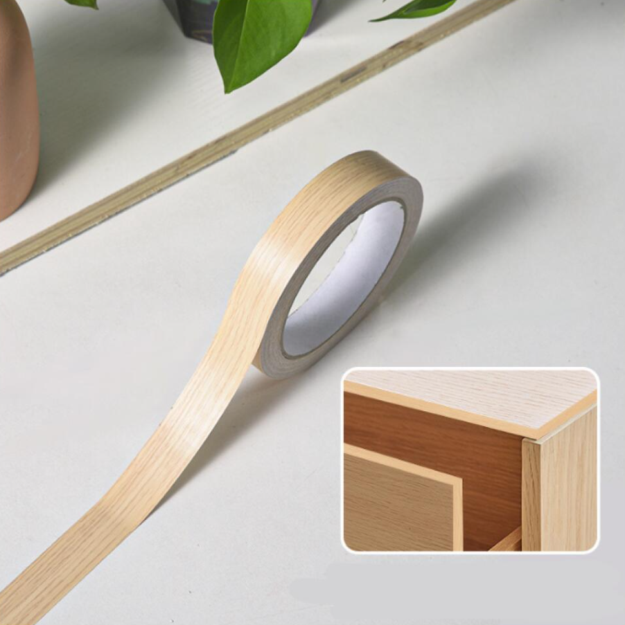 Cinta adhesiva para madera de 18 mm x 10 m, tira autoadhesiva para ...