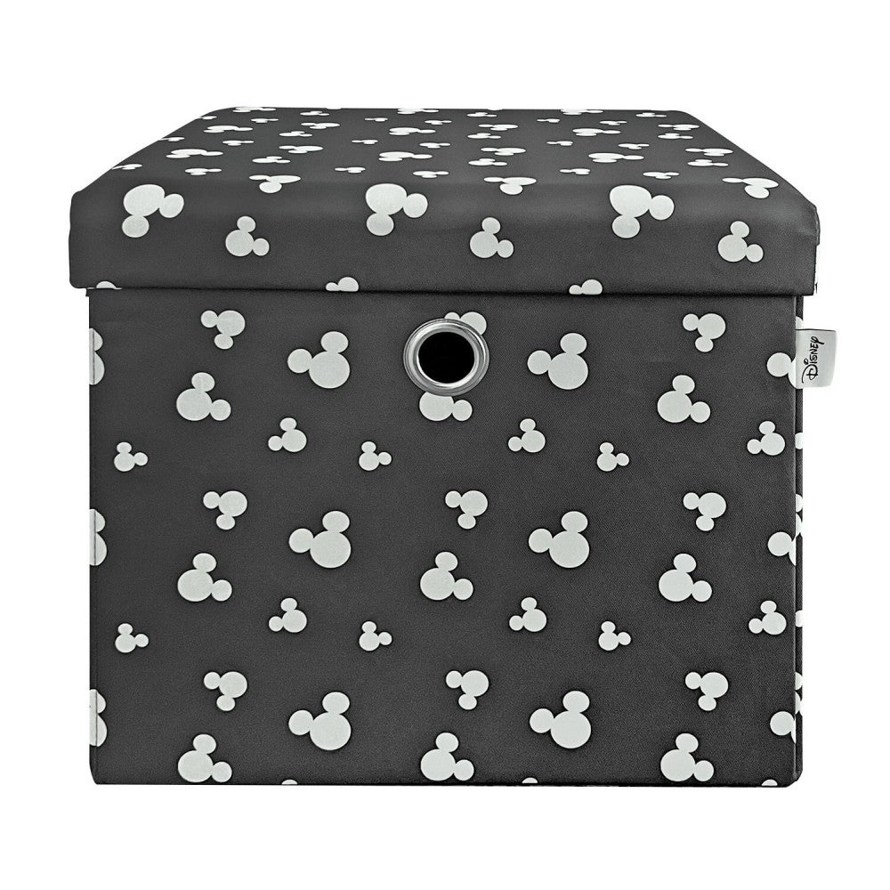 Bac de Rangement avec couvercle - Disney Mickey - Noir et Blanc | Leroy ...