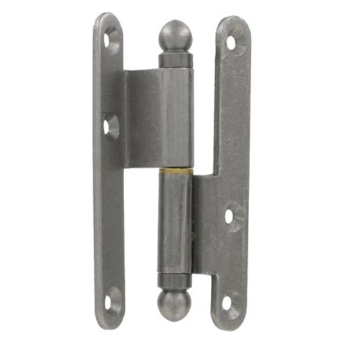 Paumelle rustique boule 27 poli verni 110x60x70mm droite - BROS ...