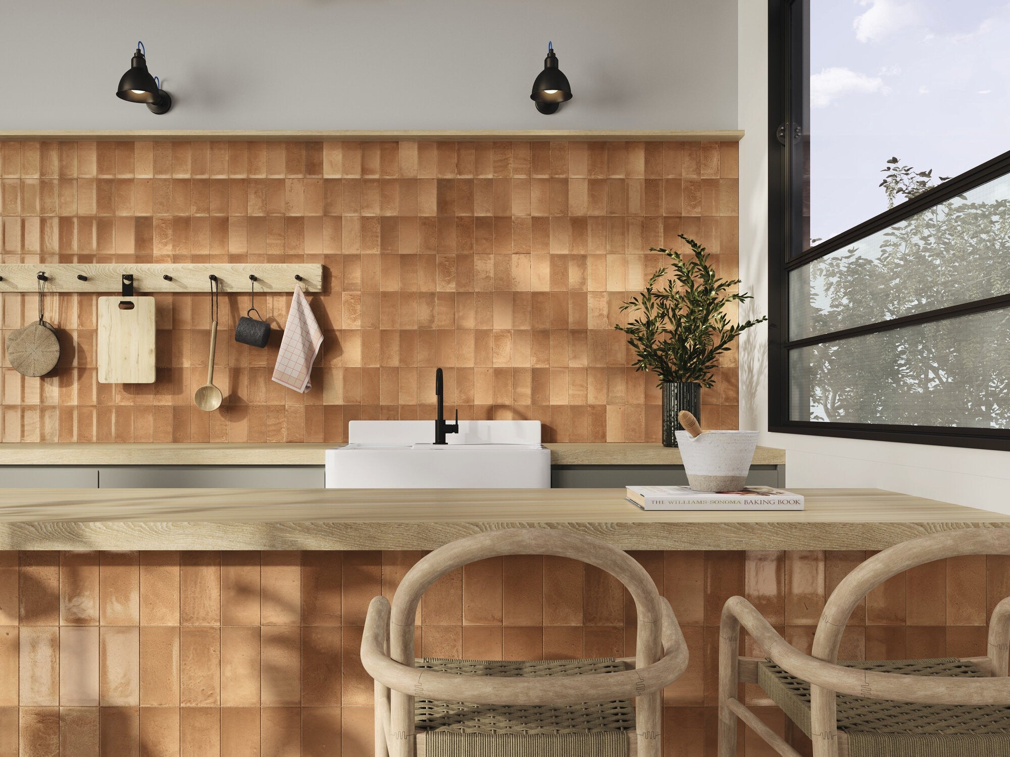 Faïence Aspect Terre Cuite Terracotta 7,5x15 Terra - 7.5 x 15 ...