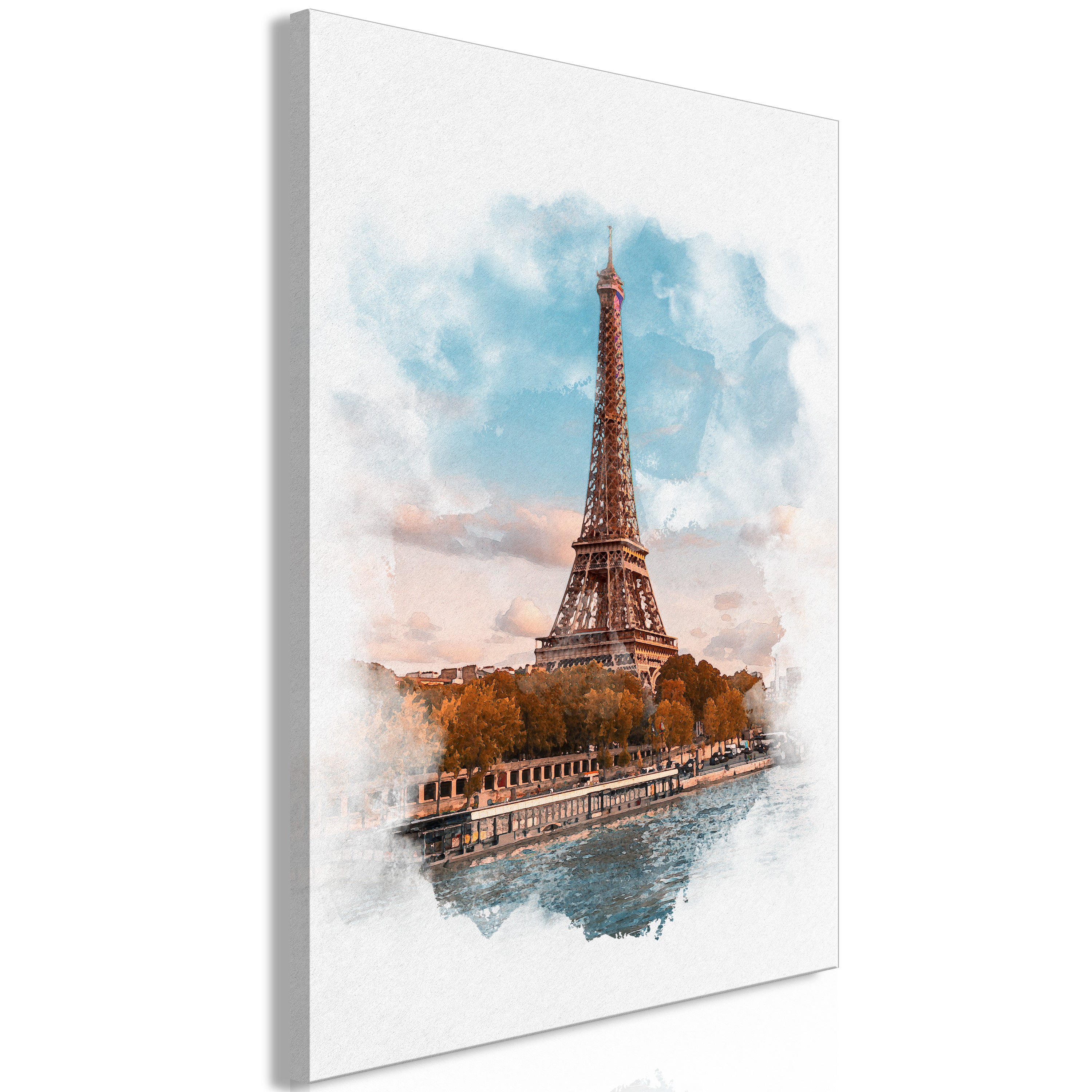 Tableau - Paris View (1 Part) Vertical [80x120] | Leroy Merlin