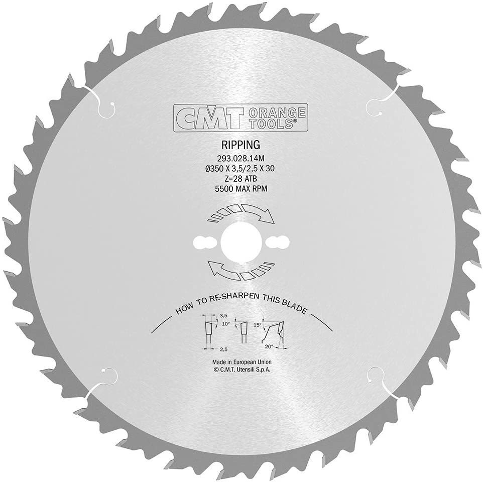 Sierra circular 350x3.5x30 Z:28 atb 20° CMT | Leroy Merlin