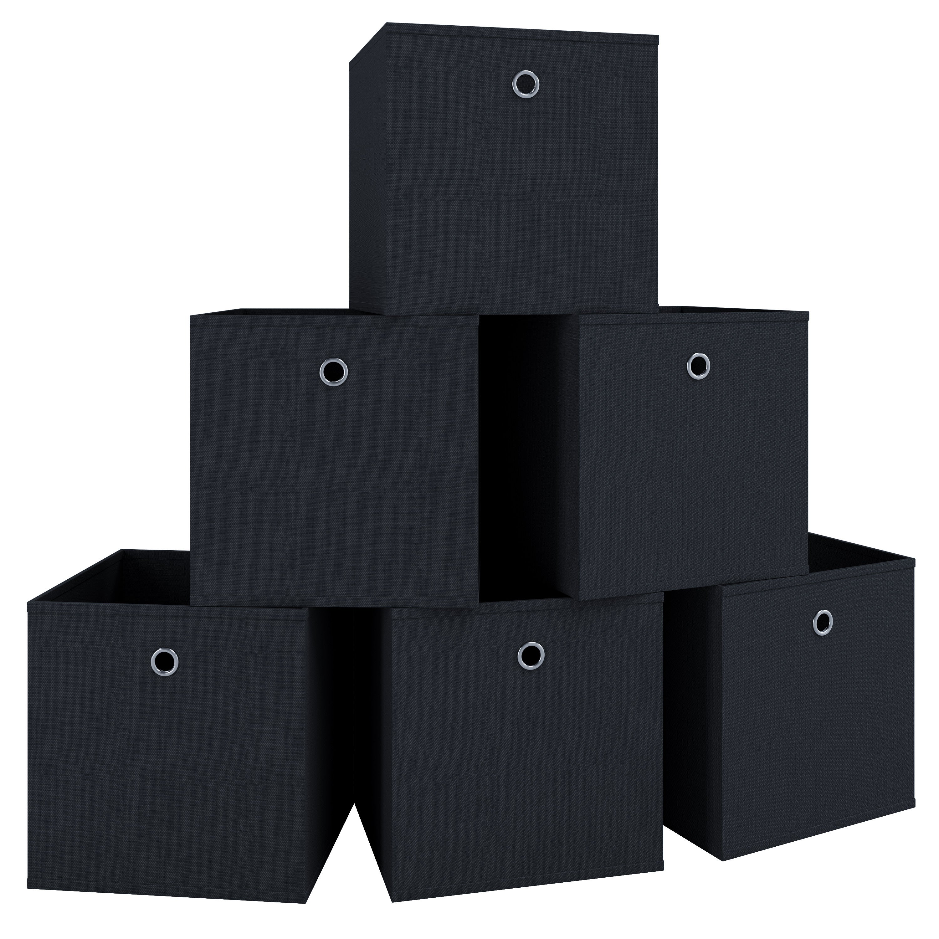 Conjunto de 6 cajas plegables de caja plegable | Leroy Merlin