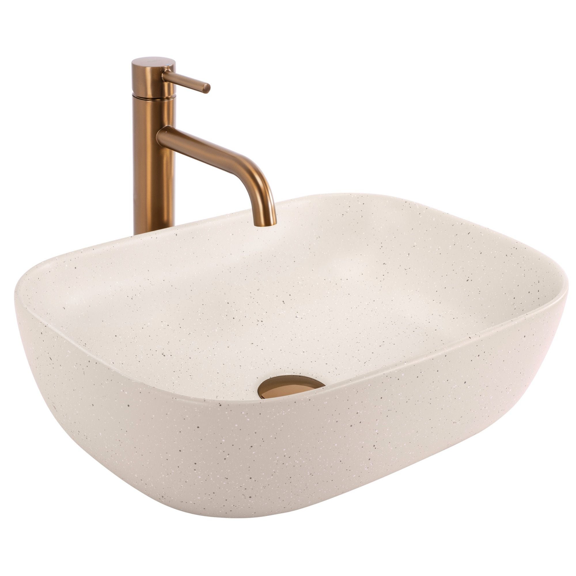 LAVABO SOBRE ENCIMERA REA BELINDA SANDY BEIGE | Leroy Merlin