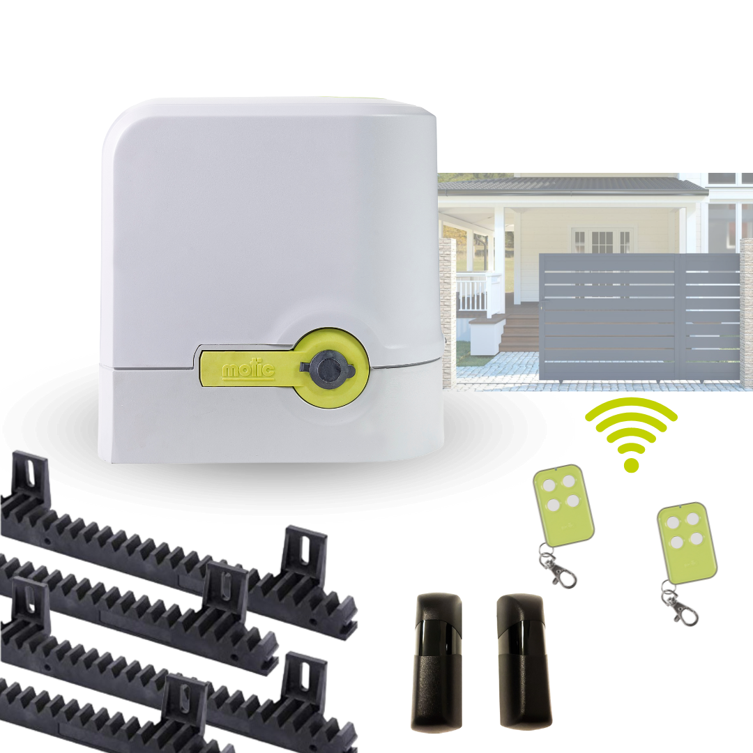 Motore per porta da garage scorrevole. Kit compact 800 - motic. Fino a ...