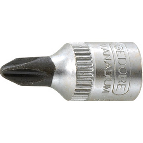 Embout de vissage 1/4'' pour vis cruciforme PH, Dimensions : PH 4, Long ...