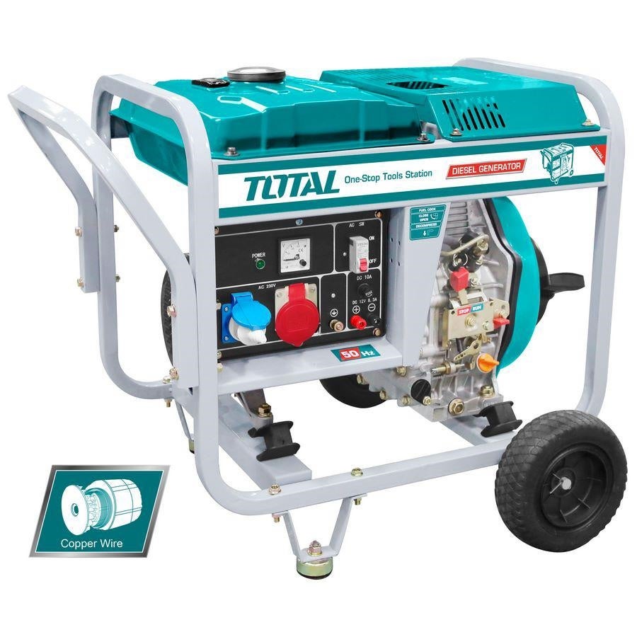 Generatore diesel trifase 3KW motore 5.7CV | Leroy Merlin