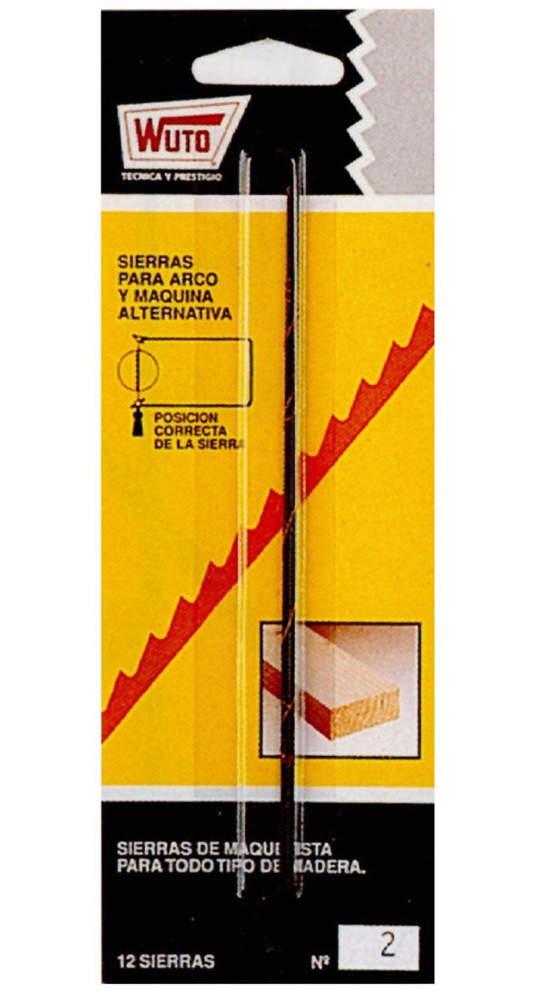 HOJA SEGUETA MADERA 13 4 (12 U. | Leroy Merlin