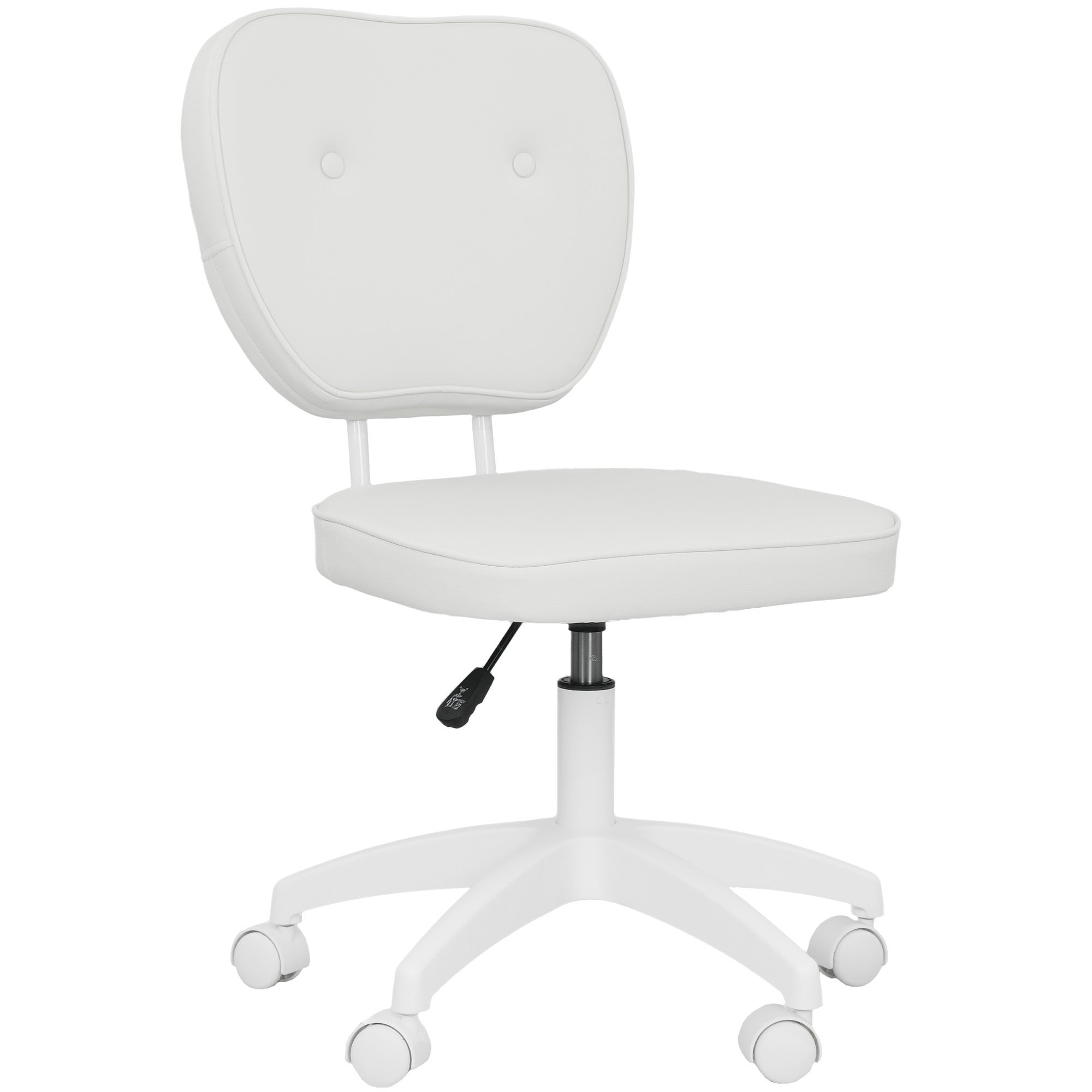 Chaise de bureau - Pivotante et réglable sans accoudoirs - Polyuréthane ...