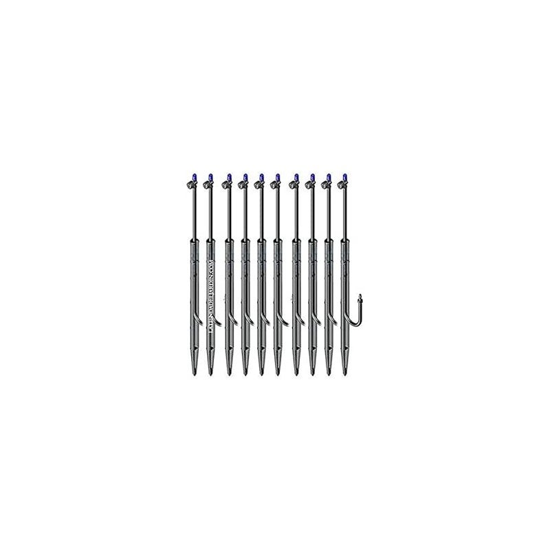 Lot de 10 Tuyère d'arrosage réglable à 180º avec support de 31 cm ... Lot de 10 Tuyère d'arrosage réglable à 180º avec support de 31 cm ...