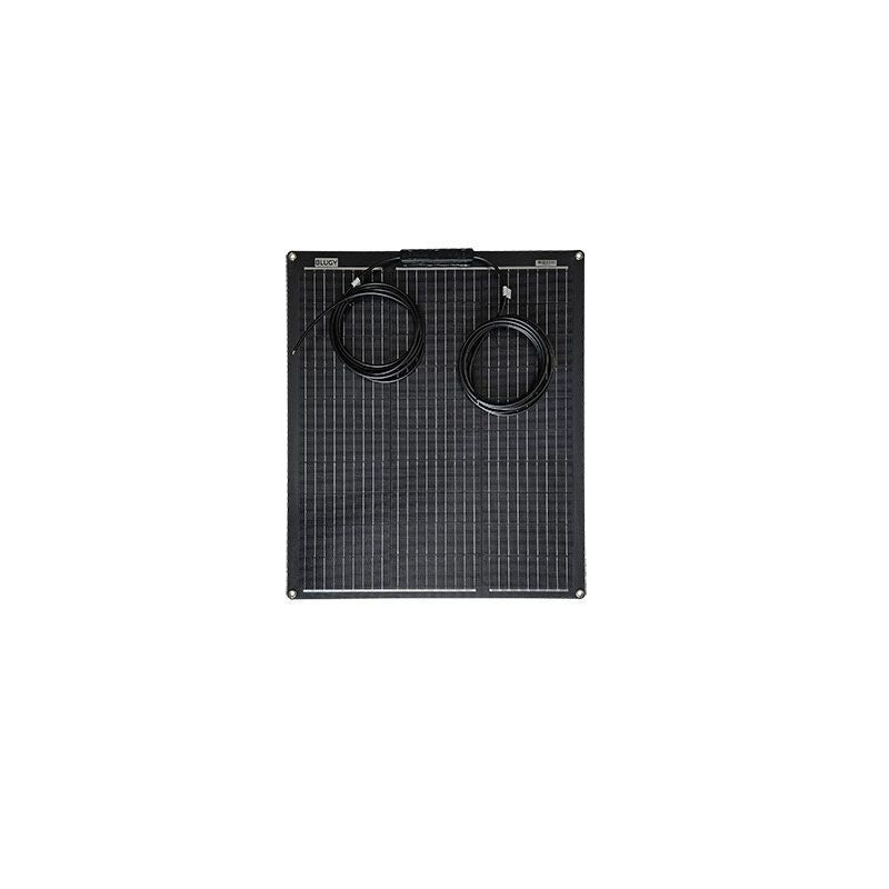 Blugy Panel semiflexible 60W. Caja de conexiones delantera camper, van ...