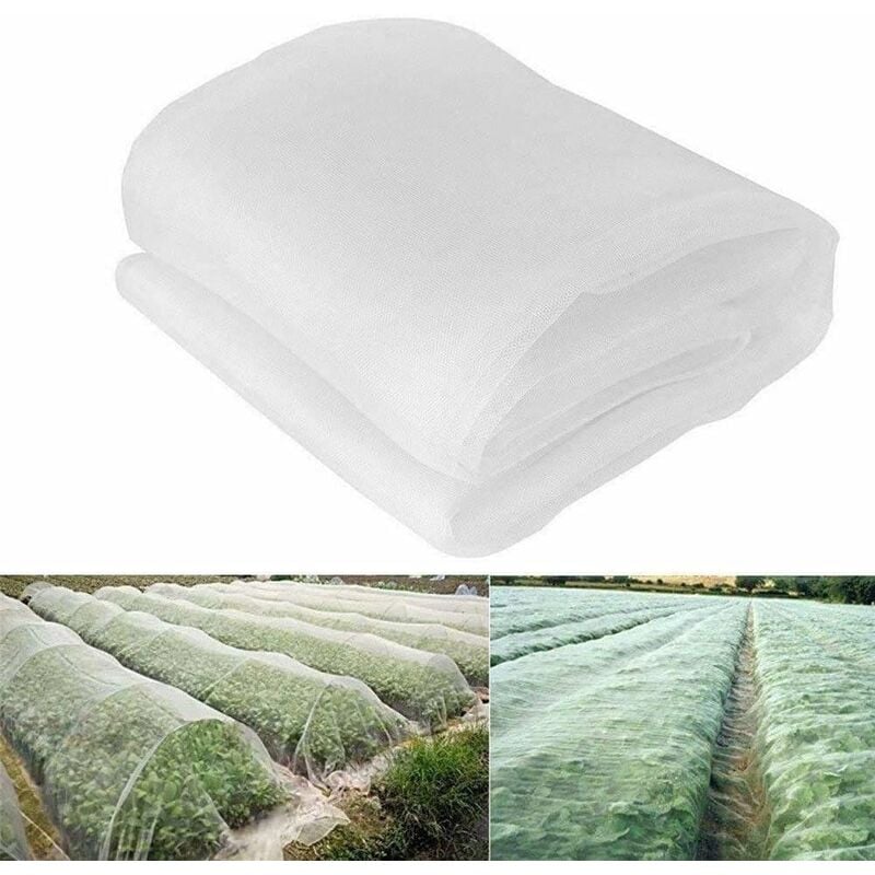 Filet de protaction anti-inseetes en maille fine pour jardin, serre ...