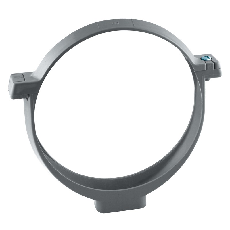 Sachet de 2 colliers de fixation charnière pour tube PVC évacuation Ø125 | Bricoman