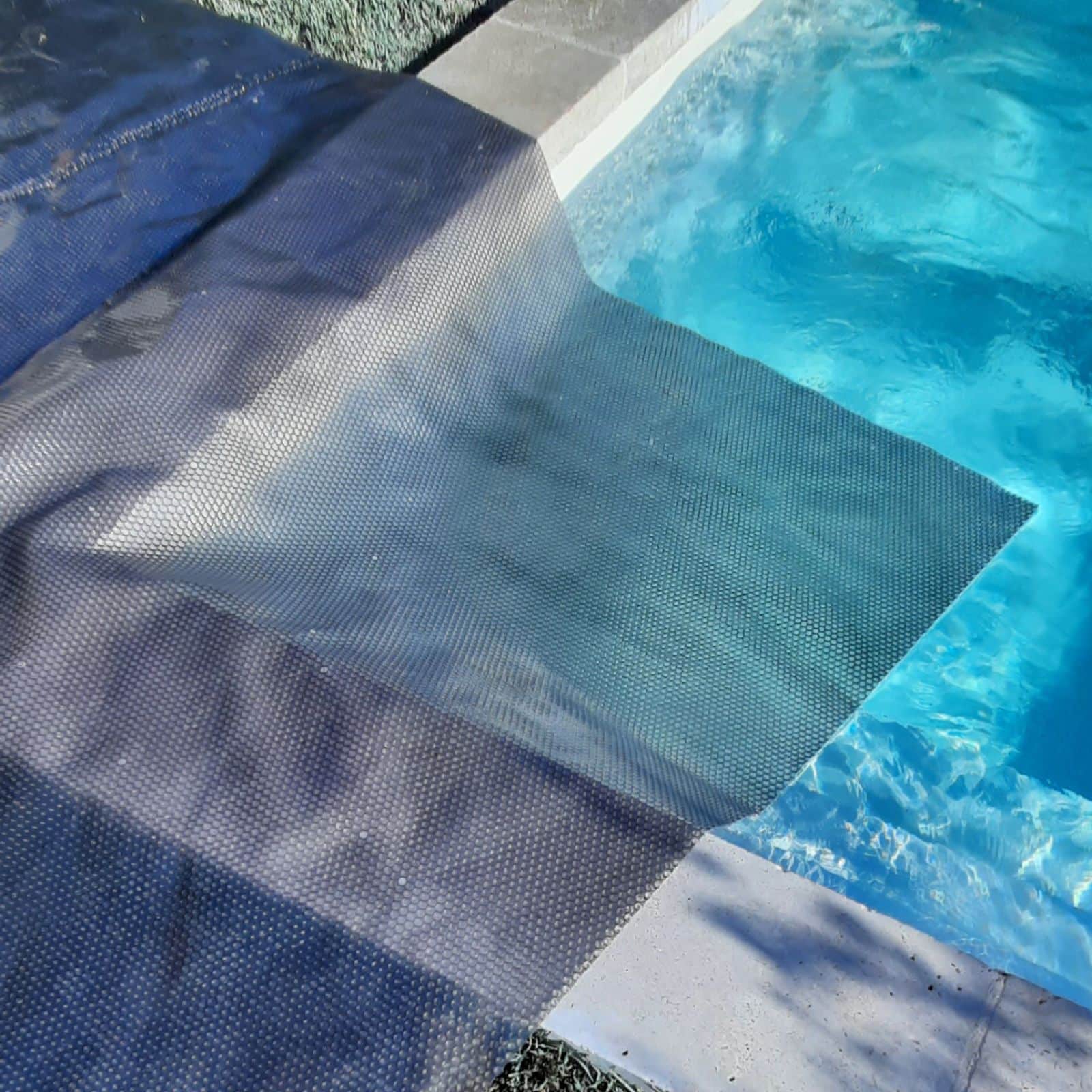 Bâche Solaire Piscine Gris Silver - Rectangle - 4 X 3 M - 350 Microns ...