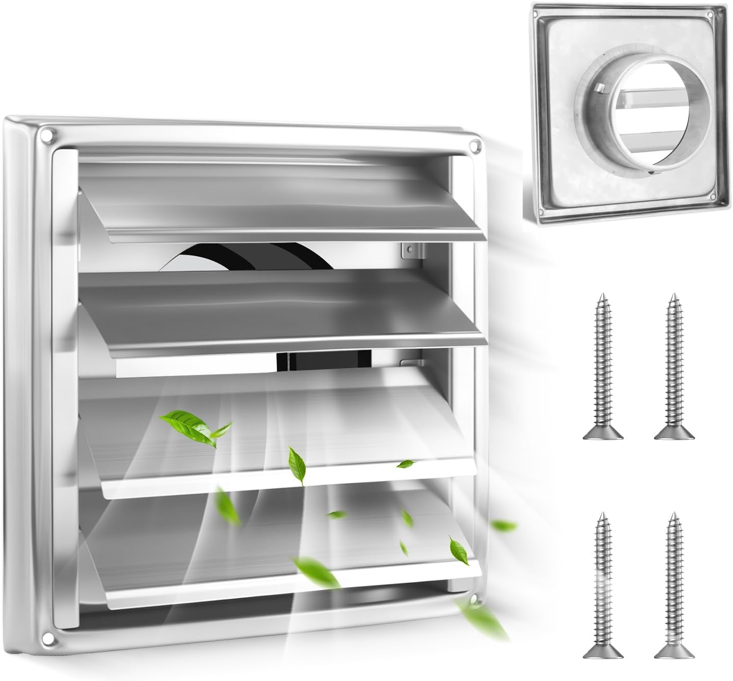 Conduits d'évacuation de sécheuse en acier inoxydable, grilles de ...
