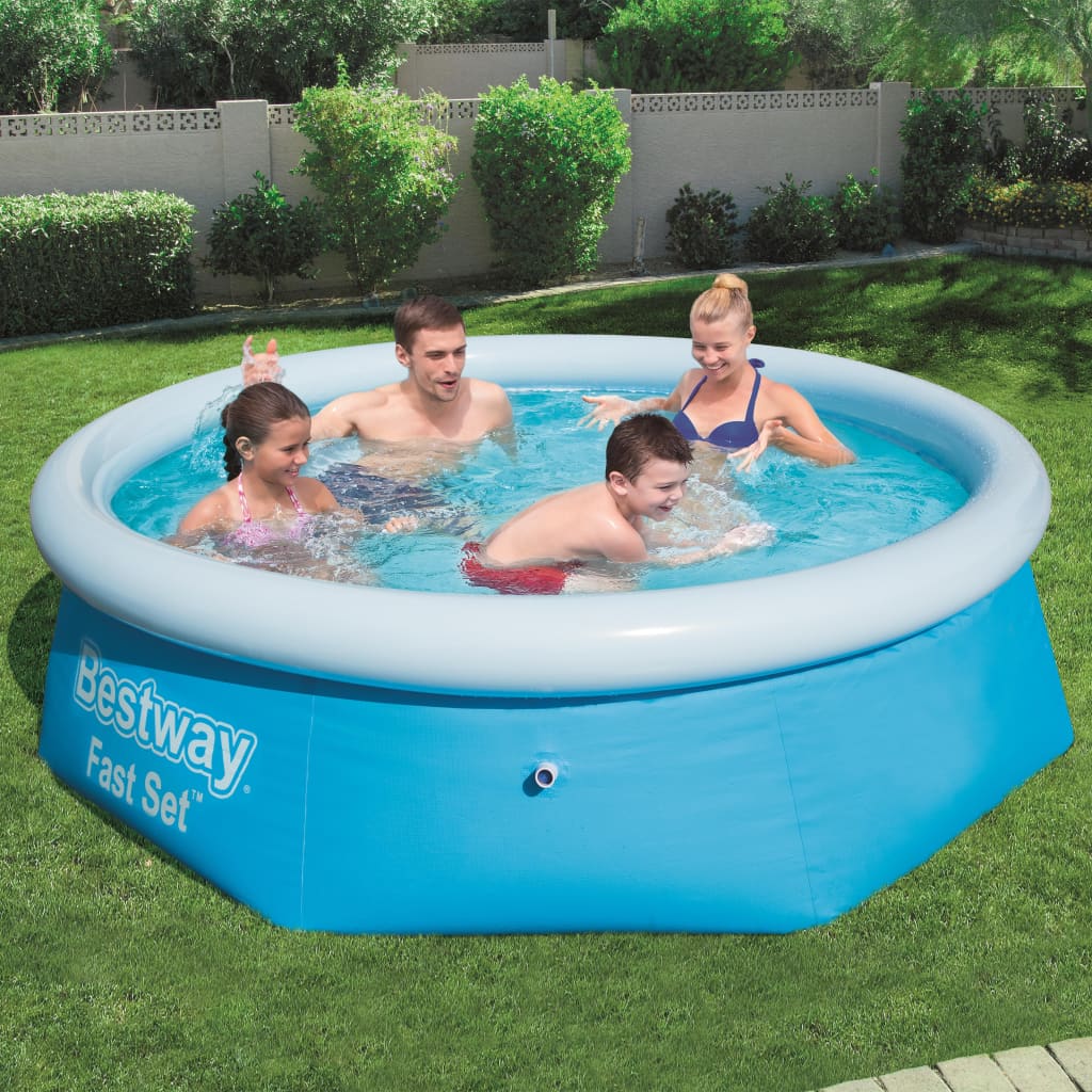 Maison Exclusive - Piscina inflable redonda Fast Set 244x66 cm | Leroy ...