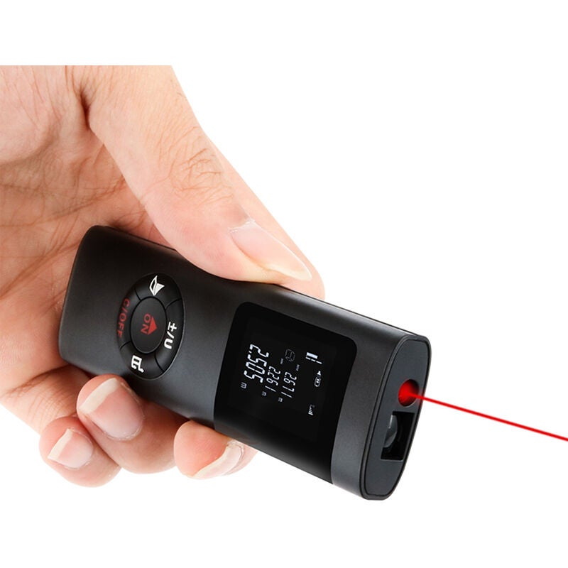 Télémètre laser rechargeable usb 40m usb avec batterie rechargeable ...