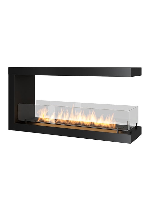 INSIDE U1000.2 - Cheminée encastrable au bioéthanol à trois faces | Leroy Merlin