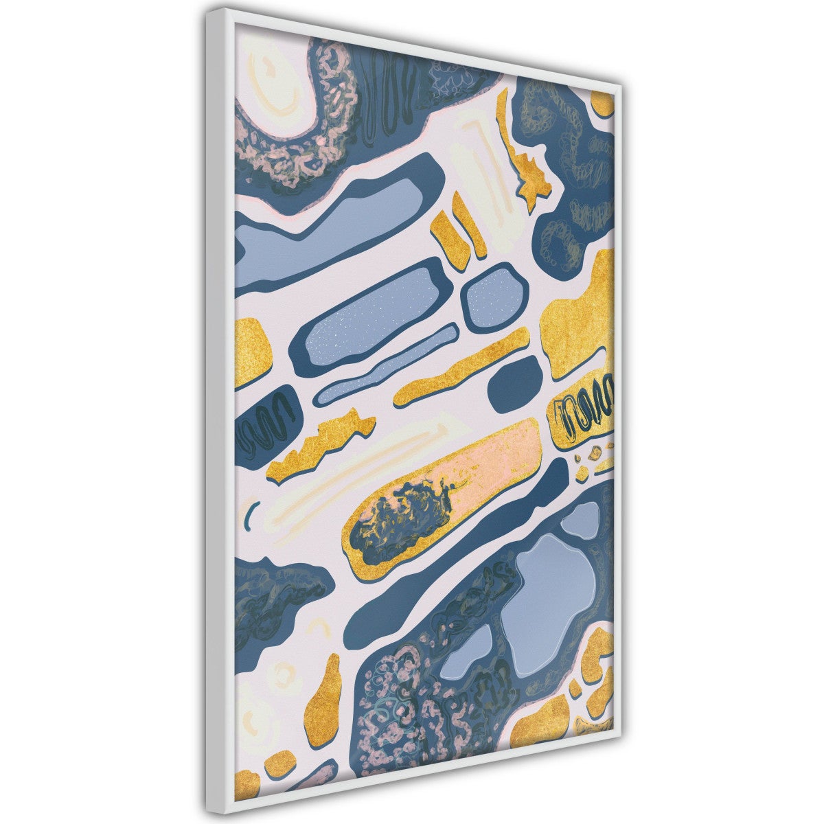 Affiche Murale Encadrée "Lake District" 40 x 60 cm Blanc | Leroy Merlin