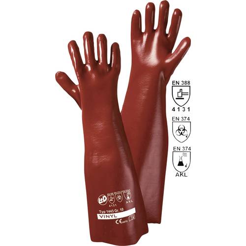 Gants de protection Leipold Doehle 1443 Vinyle EN 388 + EN 374 | Leroy Merlin