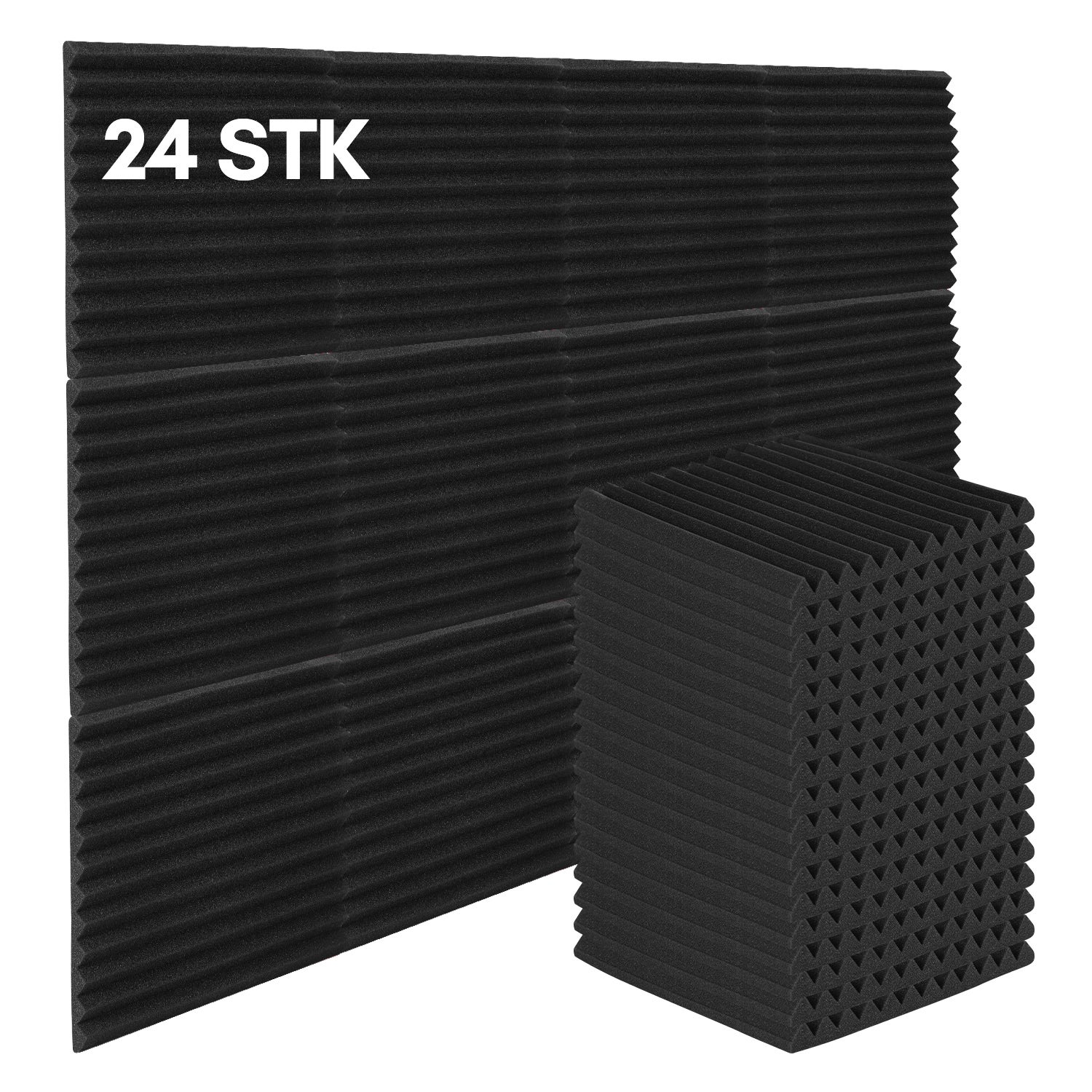 Schiuma acustica (TIPO 30x30x2,5 cm) per un efficace isolamento ...