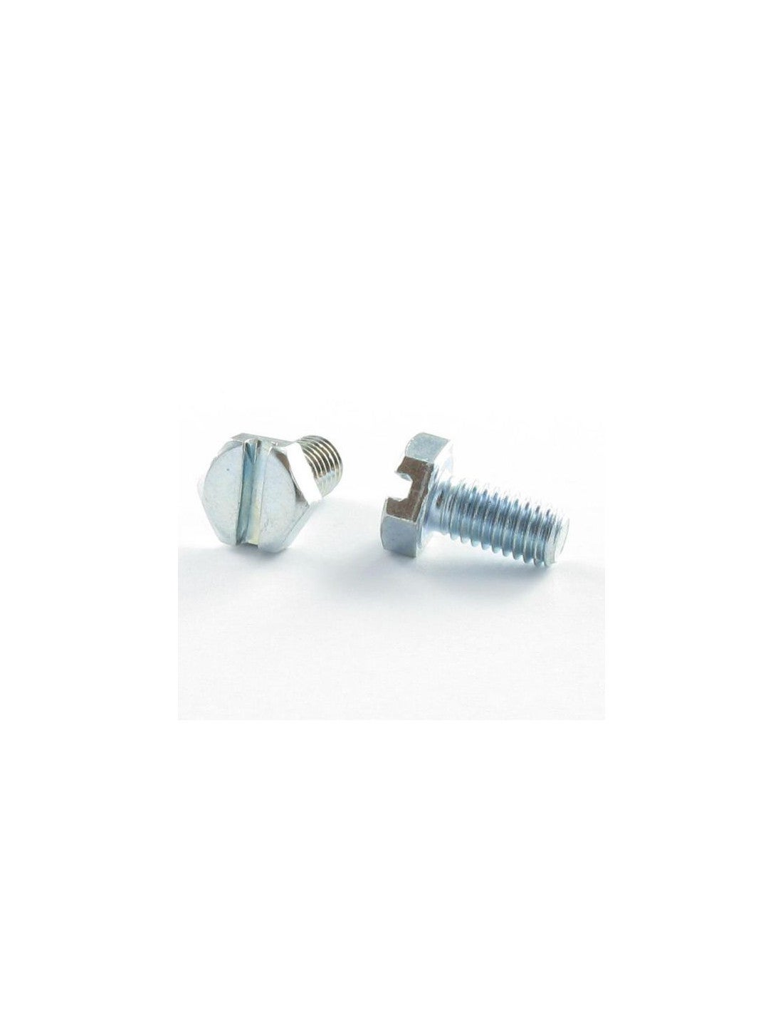 Tornillo metales cabeza hexagonal M3X4 ranura Acero bruto microtornillo ...