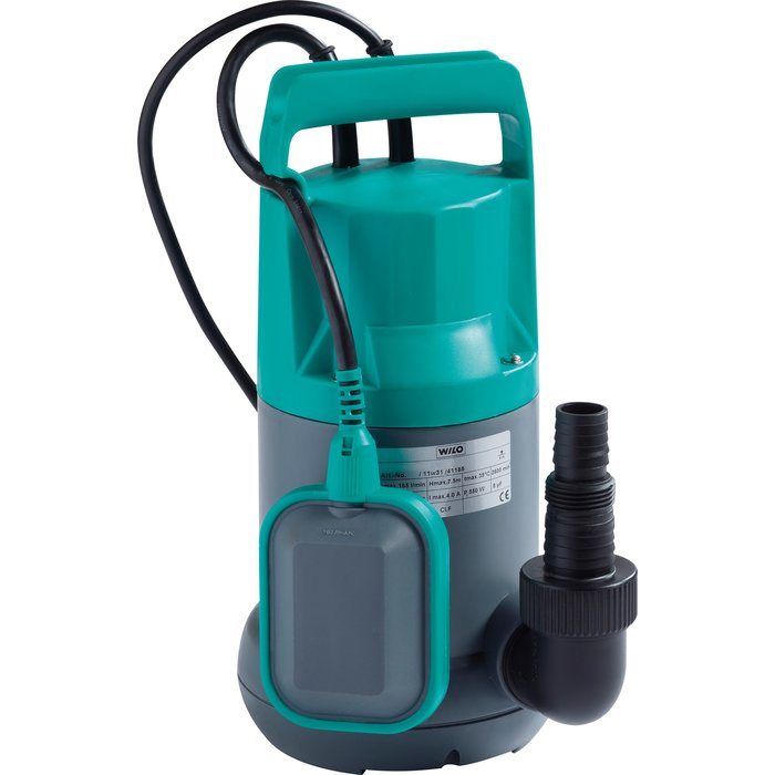 Pompe vide-cave Initial Drain 10.7 Wilo - 550 W - Débit 10 m³/h | Bricoman