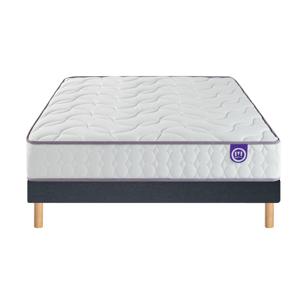 Ensemble Merinos Full Bed - 651 Ressorts ensachés + Sommier Confort ...