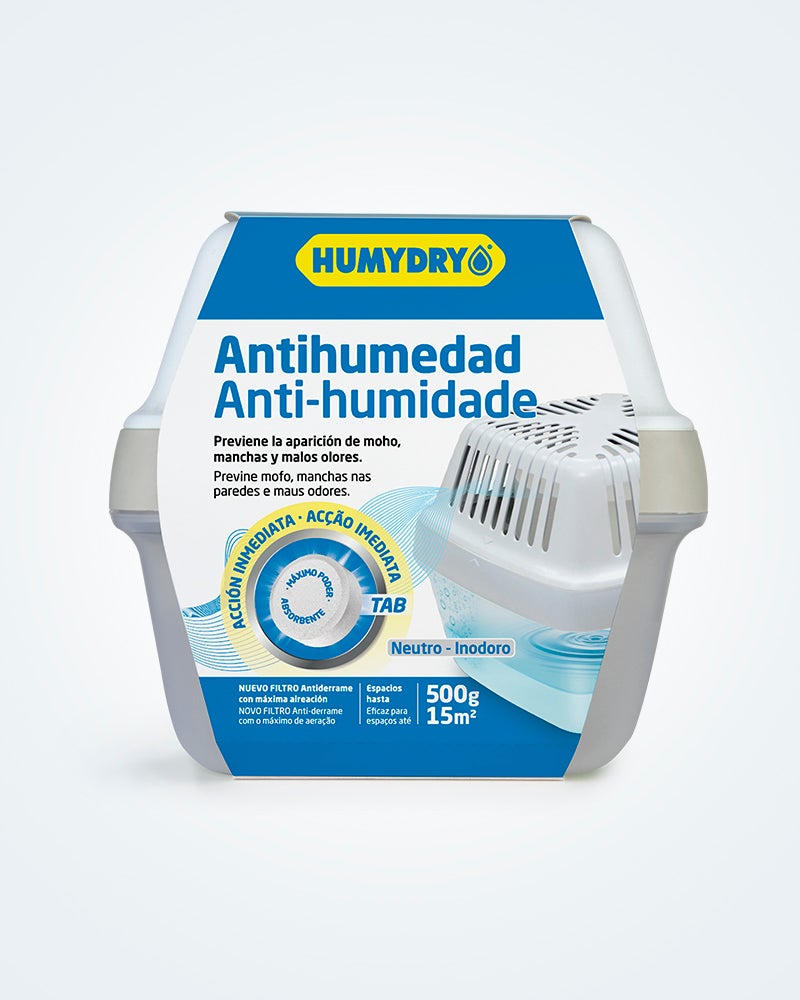 HUMYDRY - Deshumidificador Premium Plus con Tableta Antihumedad de 500g ...