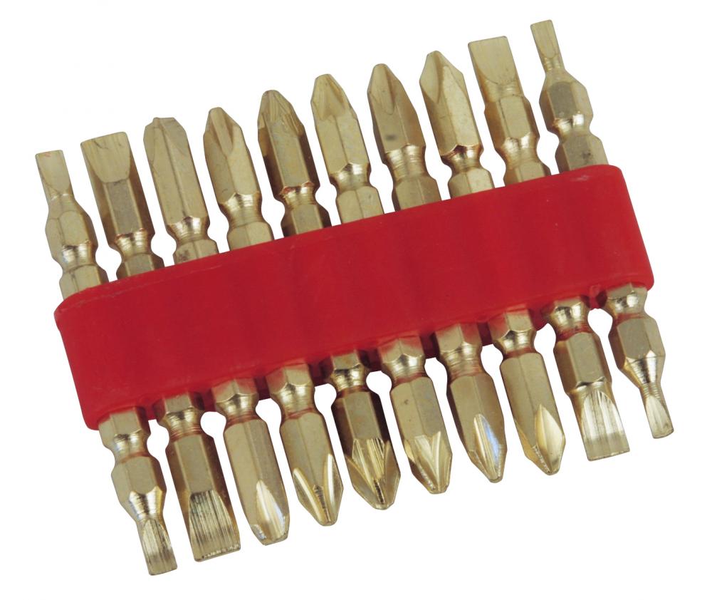 Embouts de vissage doubles dorés | Leroy Merlin