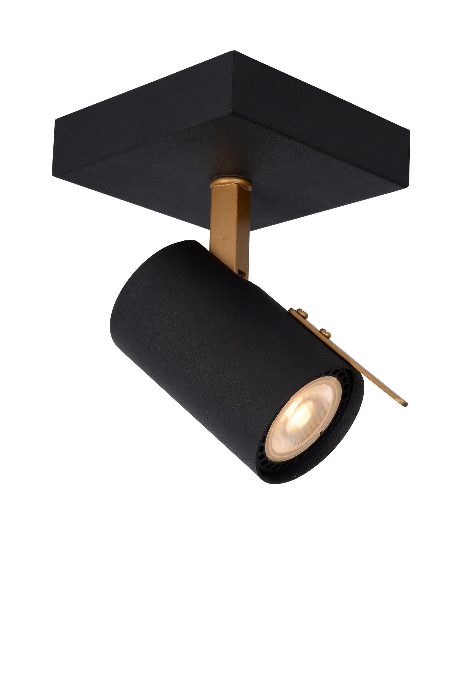 Lucide GRONY - Spot plafond - LED Dim to warm - GU10 - 1x5W 2200K/3000K ...