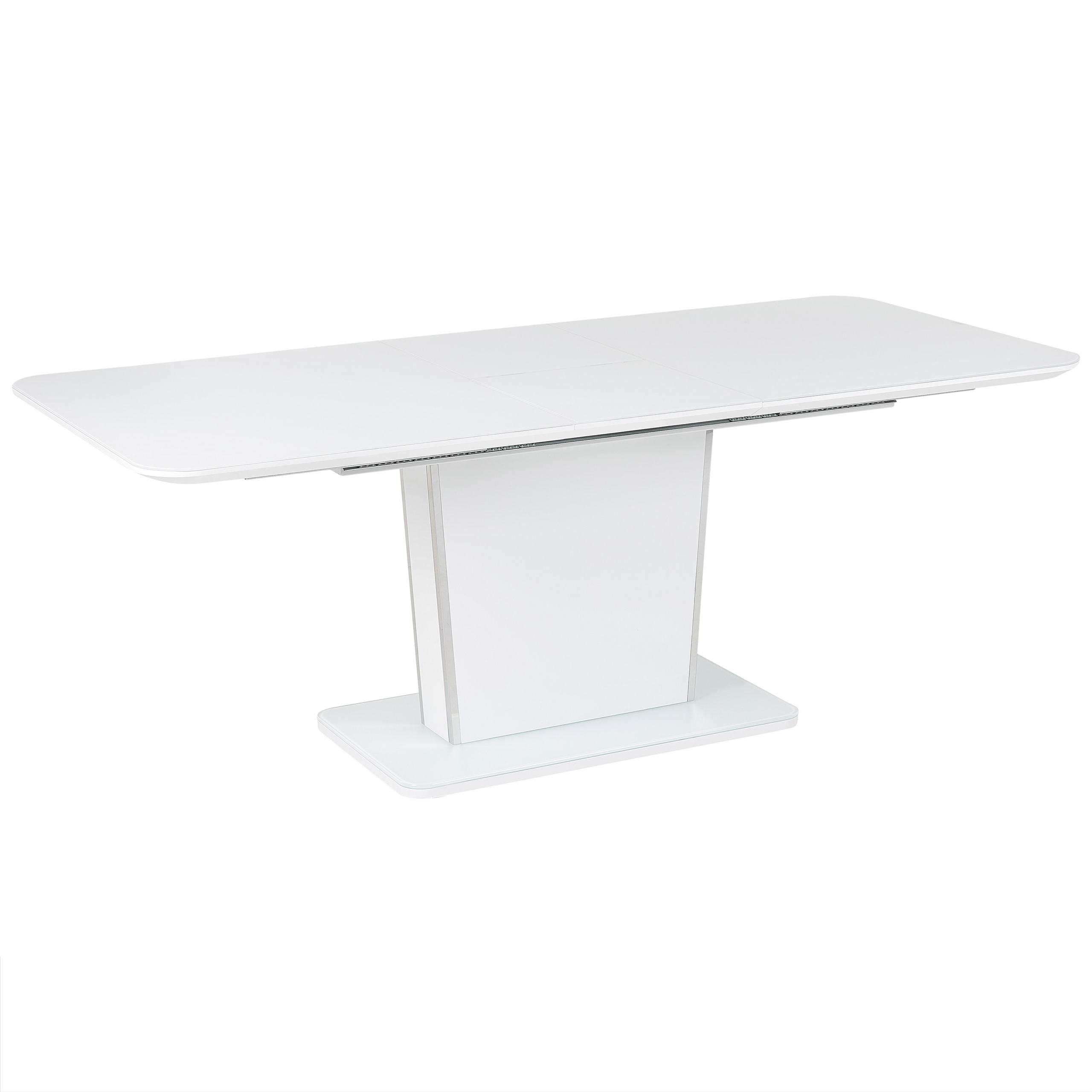 Table de salle à manger extensible SUNDS Blanc 160/200 cm 90 cm | Leroy ...