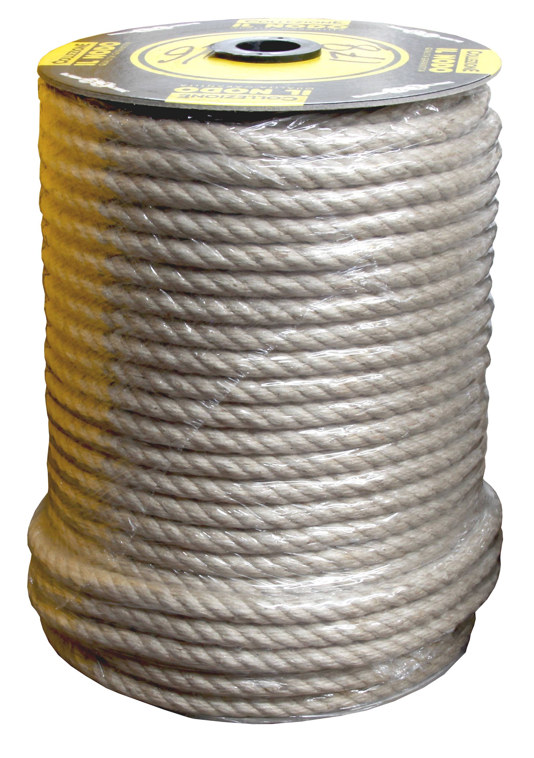 CORDE DE CHANVRE LÉGÈRE D 16 MM BOBINE ENVIRON 100 M | Leroy Merlin