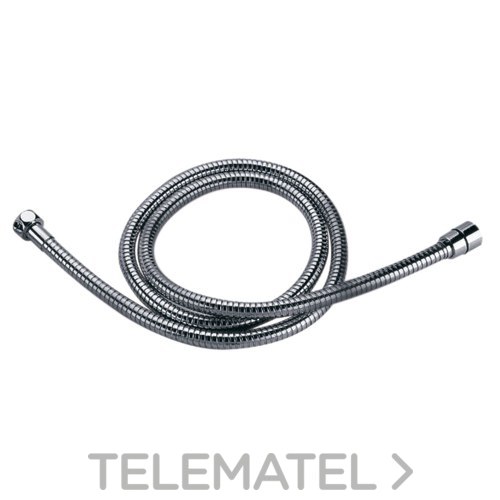 Flexo de ducha Gama CLEVER PRO INOX 1,2M - Diámetro estándar 15X21 (1/2 ...