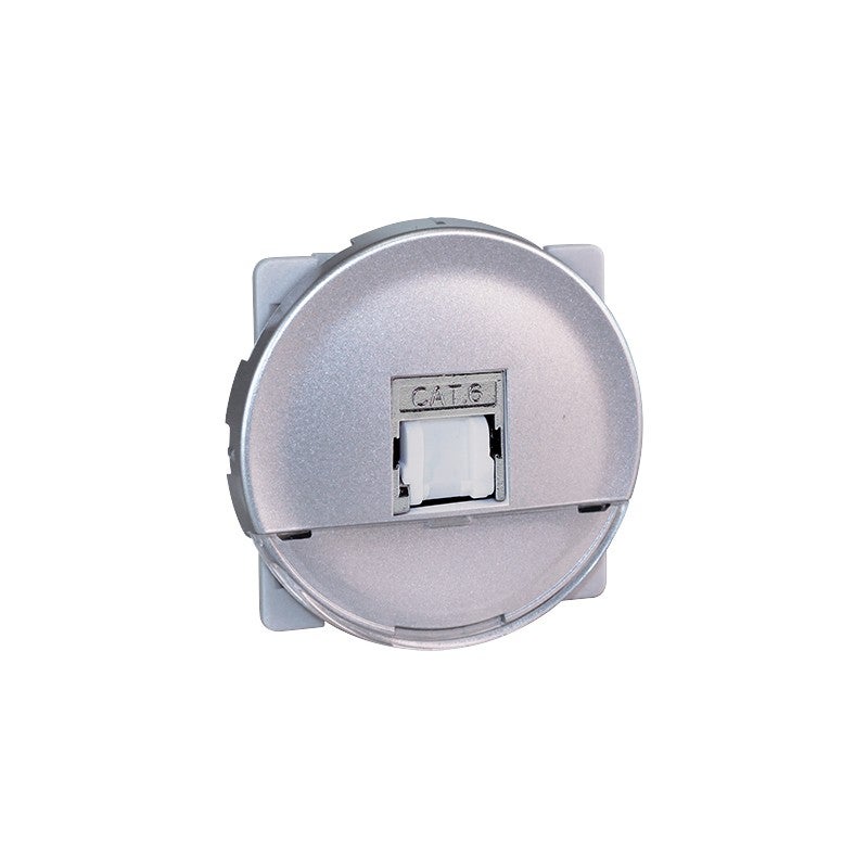 Prise RJ45 Cat6A Grade3 Comète - STP - Silver | Bricoman