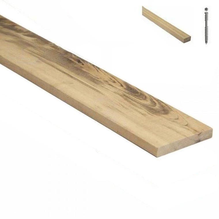 Kit Terrasse De 35m² En Bois Exotique Muiracatiara Tigerwood Longueur 1550mm Avec Lambourde Et