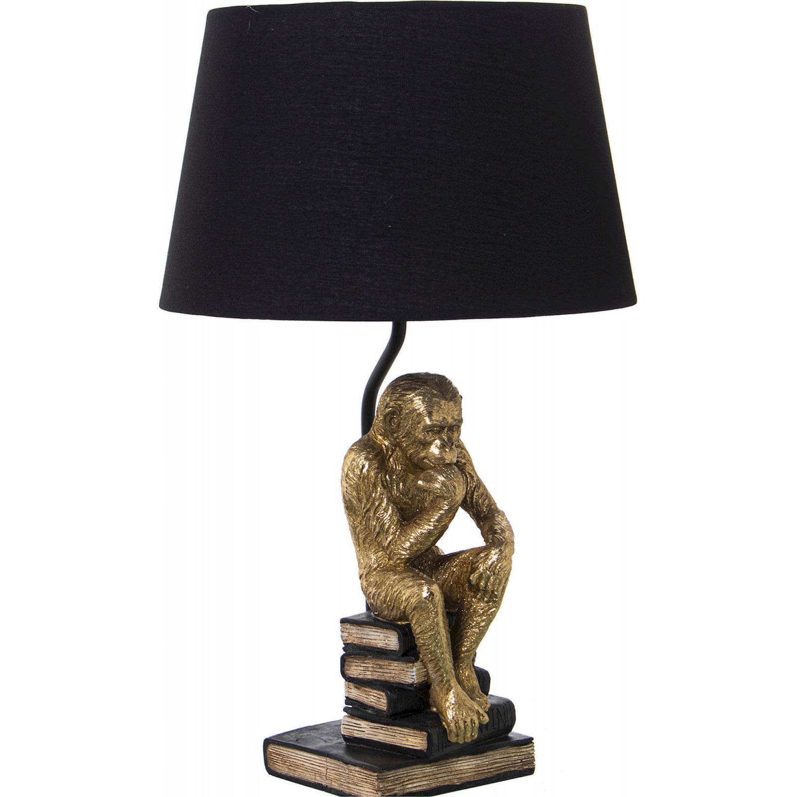 Lampe de bureau design dorée et élégante | Leroy Merlin