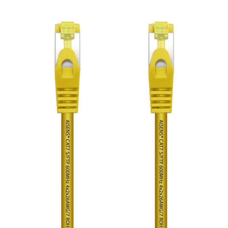 C ble r seau RJ45 ftp aisens a146-0473 cat.7/ 50cm/ jaune | Leroy Merlin