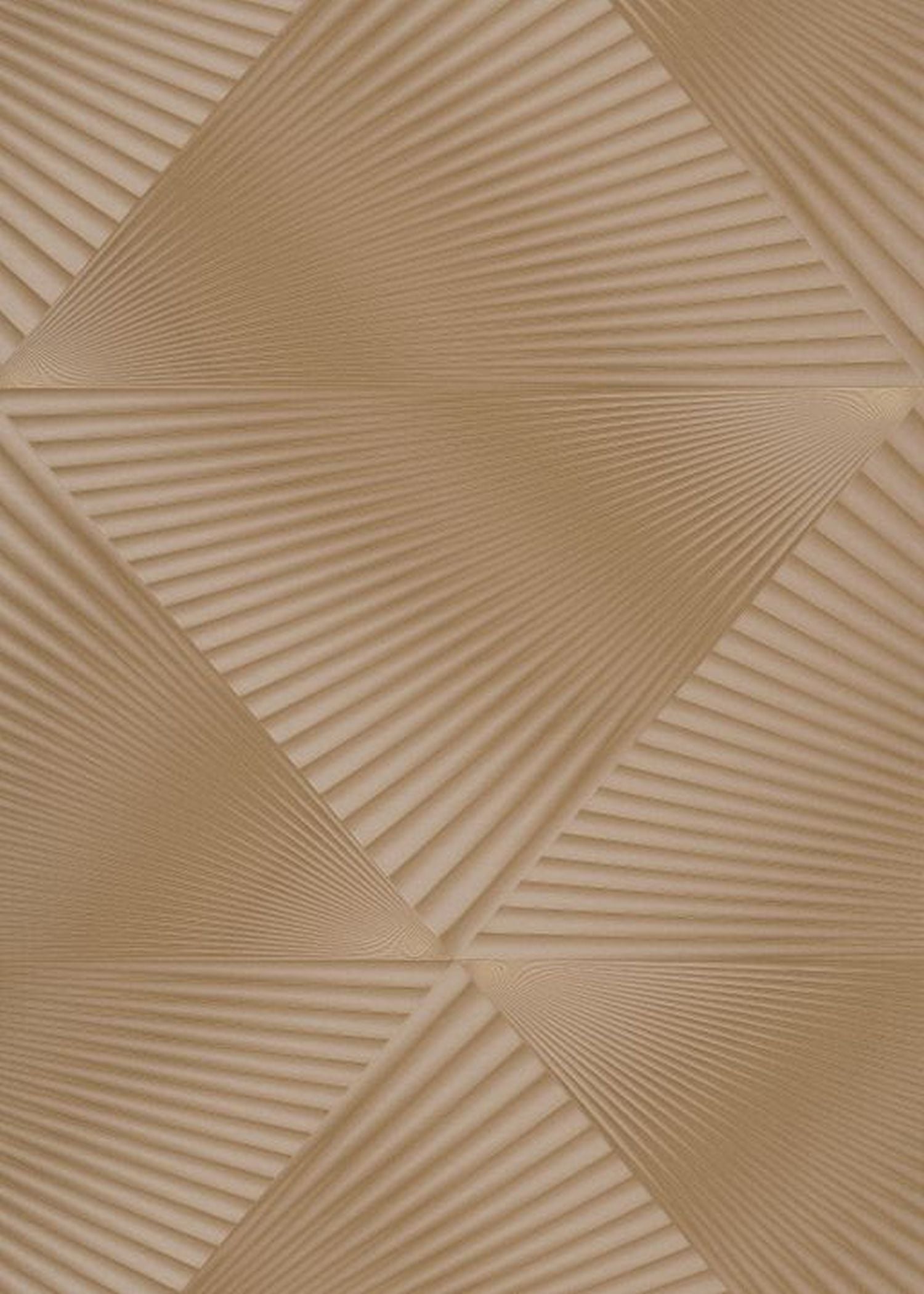 Papier peint motif graphique 3D marron - 53 cm x 10.05 m - Erismann ...