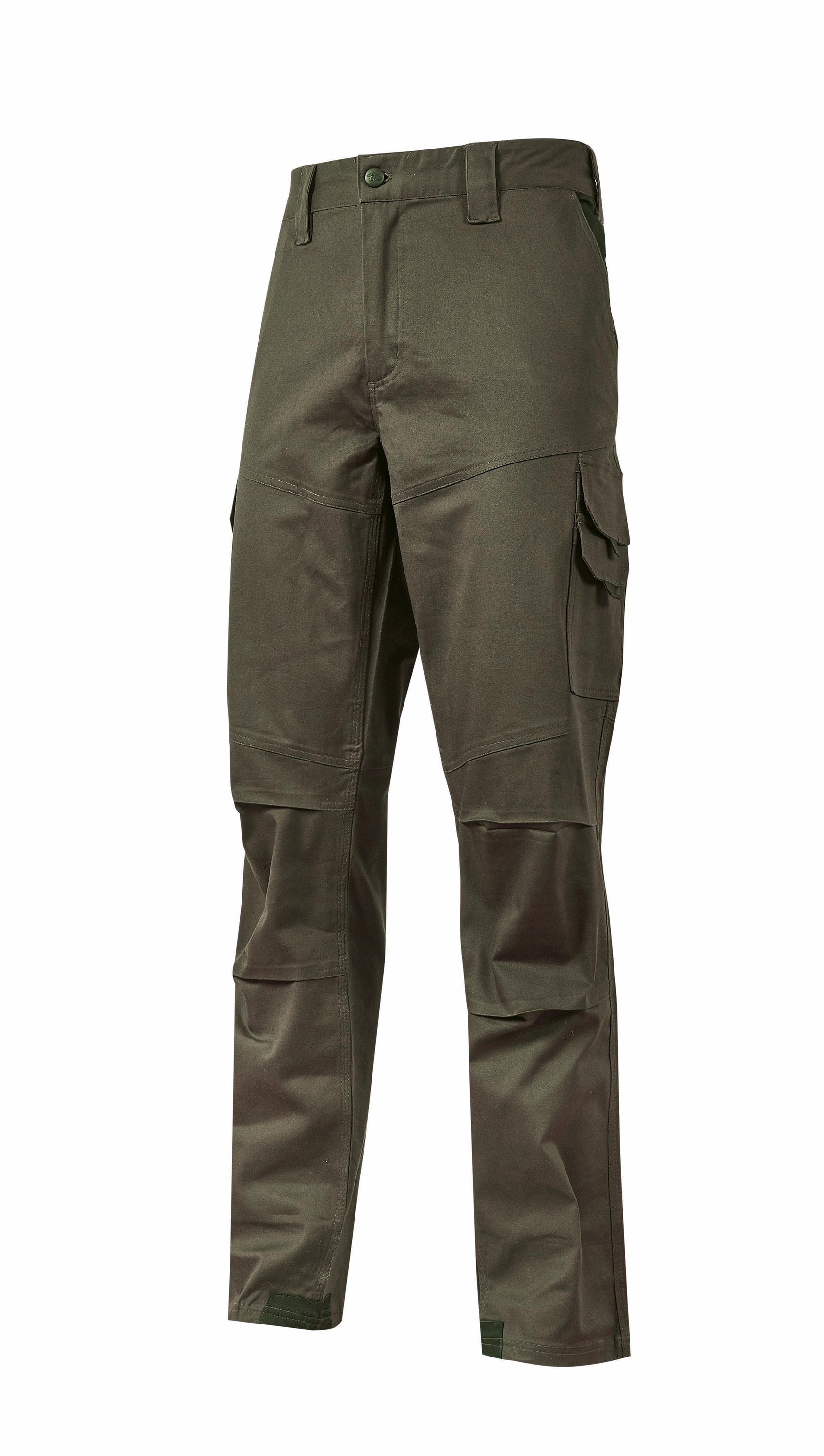 Pantalon de travail U-POWER vert, noir T M | Leroy Merlin