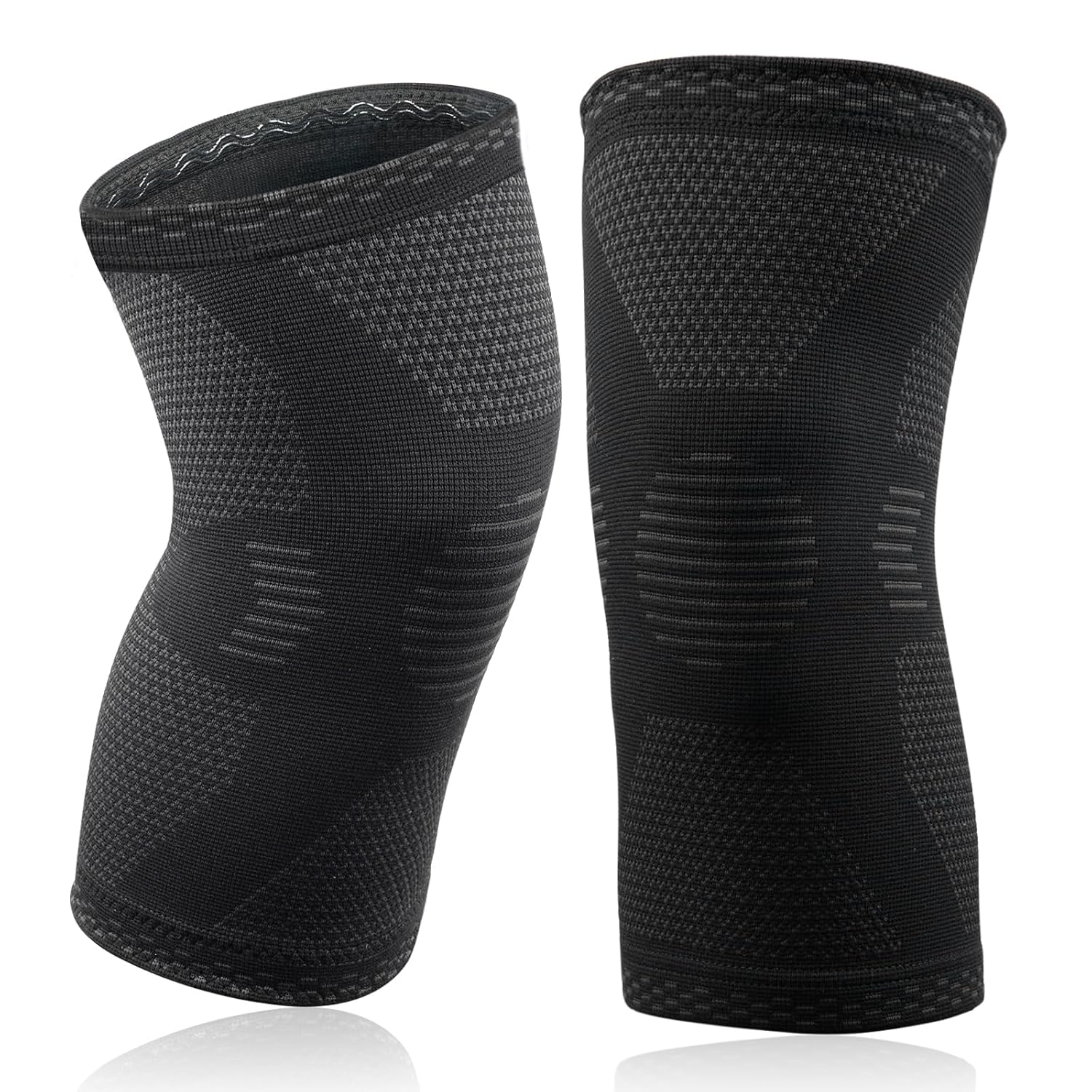 Genouillère de sport, 2 genouillères de compression, genouillère pour ...