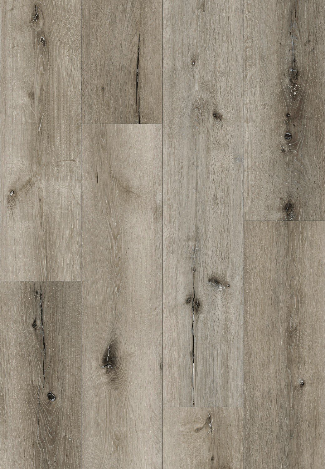Mexen Bevil Oaks panneaux vinyle 1240 x 182 mm SPC 6,5 mm, sous-couche ...