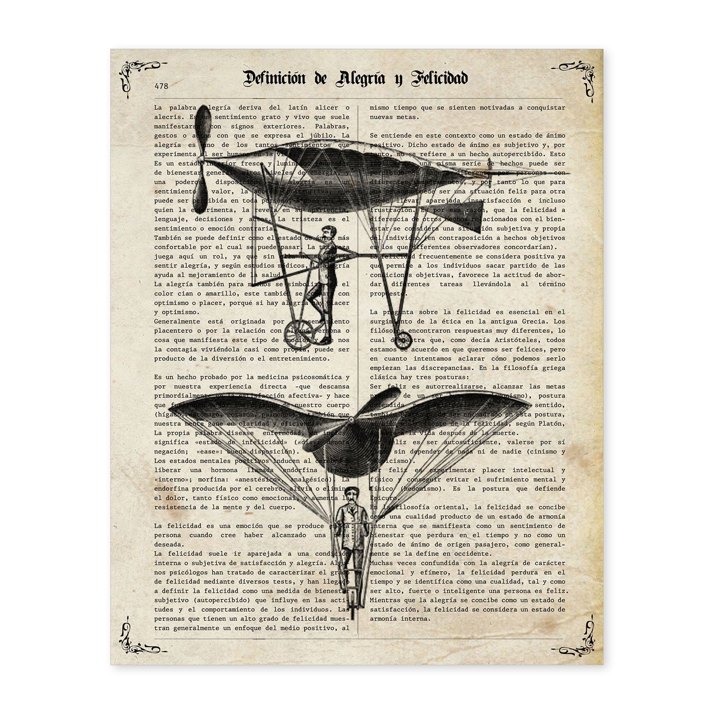 Affiche De La Machine Volante. Ballons Aérostatiques. Conception Avec ...