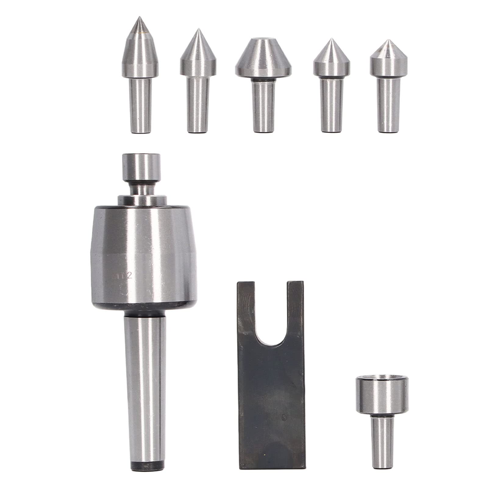 Cône Morse tournant à centre tournant en acier à haute teneur en ...