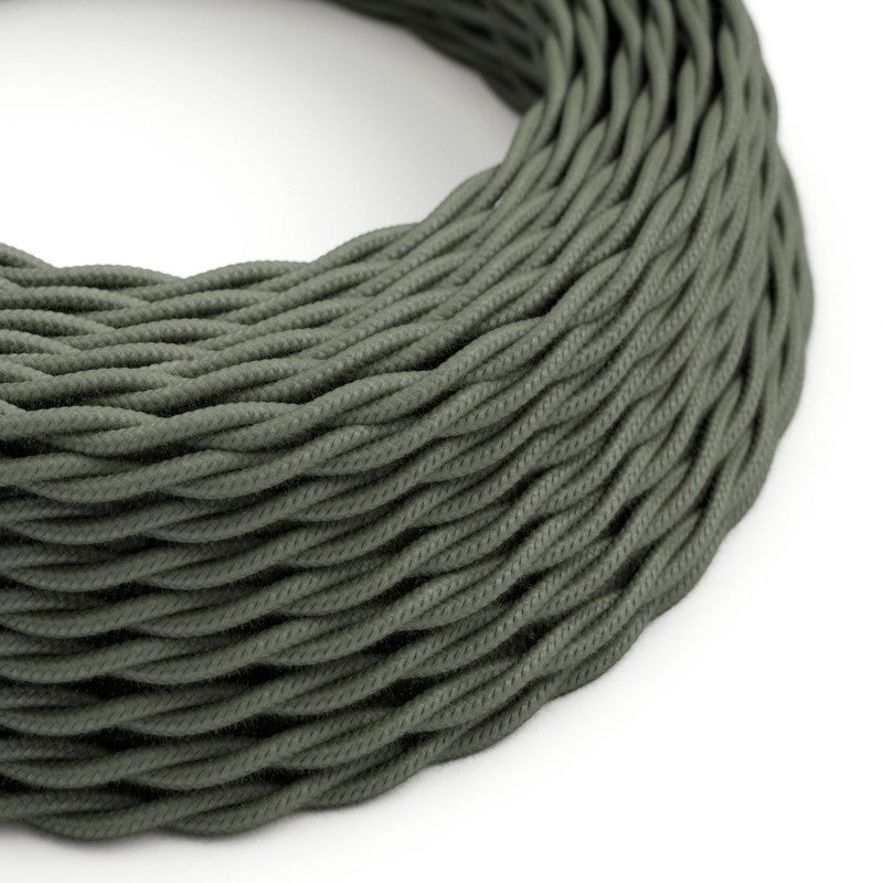 Creative-Cables, Câble électrique revêtu de tissu, 2 x 0,75 mm², 20 m ...